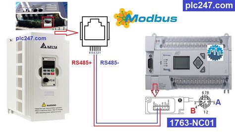 MicroLogix Modbus RTU Delta VFD M Tutorial Plc Com