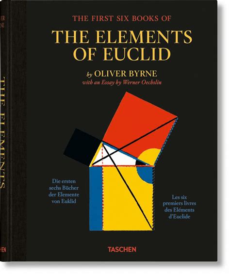 Oliver Byrne The First Six Books Of The Elements Of Euclid Limond Sas Di Cardinali Paolo And C