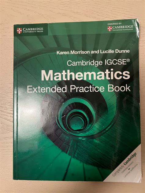 Cambridge Igcse Mathematics Extended Practice Book 興趣及遊戲 書本 And 文具 教科書 Carousell