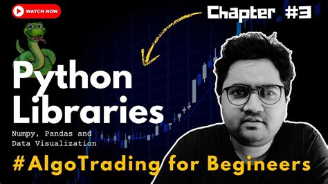 Financial Engineering For Algo Trading Numpy Pandas Data Visualization Youtube