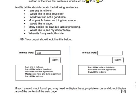 Solved 1 3 Write The PHP Script Called Remove Php And Chegg Com