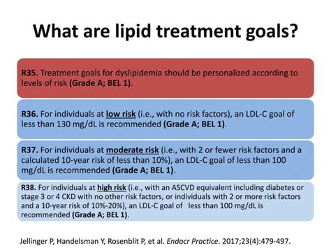 Lipid Guidelines Pptx Endocrine And Metabolic Diseases Diseases