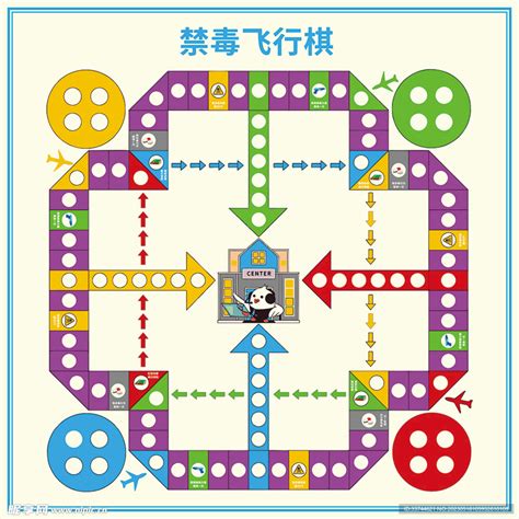 飞行棋设计图 广告设计 广告设计 设计图库 昵图网