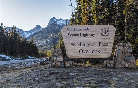 Washington Pass Overlook North Cascades Highway North Western Images