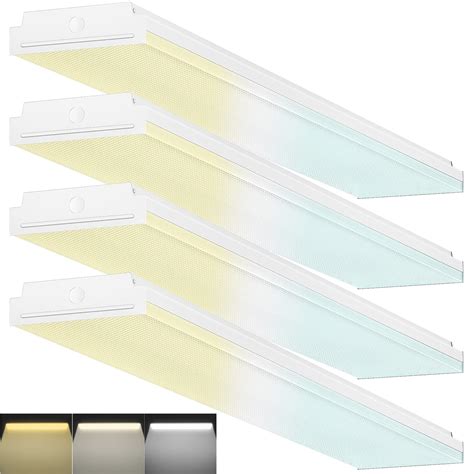 Faithsail Dimmable 4ft Led Wraparound Light 4 Foot Led Light Fixture