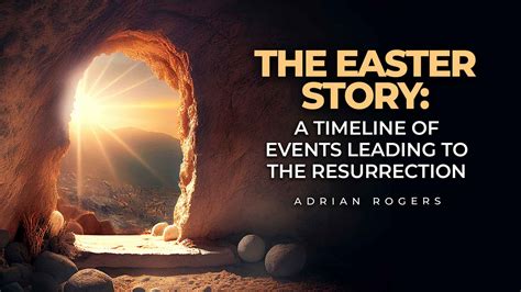 The Easter Story Timeline Of Events… Love Worth Finding Ministries