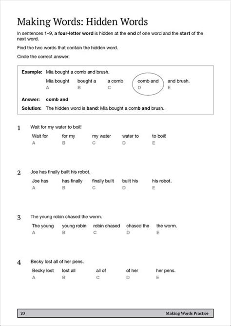 Pass Your 11 11 Verbal Reasoning Practice And Test For The Gl