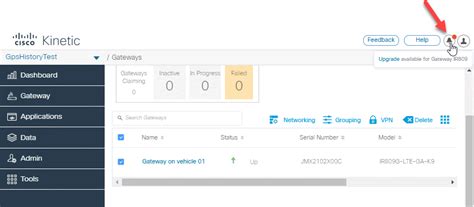 Upgrade Gateway Firmware Gateway Management Module GMM Cisco DevNet