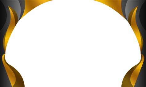 추상 검은색과 금색 초대 표지 프레임 테두리 템플릿 초대장 테두리 럭셔리 커버 황금 Png 일러스트 및 Psd 이미지 무료 다운로드 Pngtree