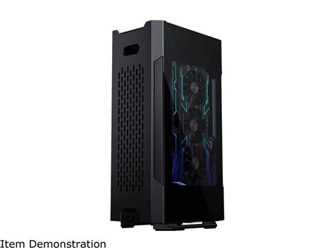 Phanteks Evolv Shift Mini ITX Case Tempered Glass Side Panels Aluminum Panels D RGB Black