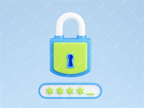 Premium Photo Personal Data Secure 3d Render Closed Padlock And