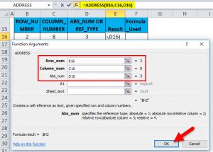 ADDRESS In Excel Formula Examples How To Use