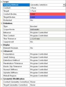 ANSYS Contact Settings Explained FEA Tips