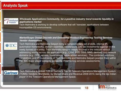 PPT Tech Mahindra Corporate Overview PowerPoint Presentation Free Download ID 6158855