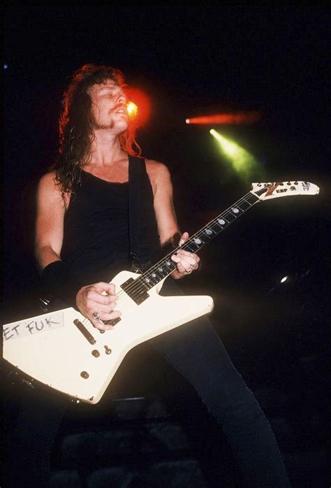 1987 Esp Mx 220 Eet Fuk James Hetfield James Hetfield Guitar