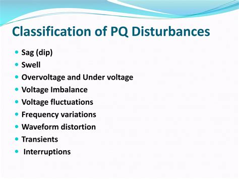 Power Quality Disturbances Pdf