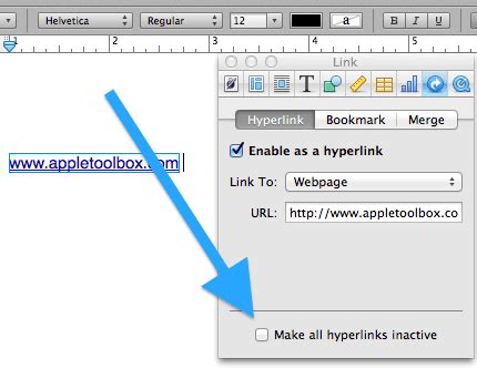 How To Remove Hyperlinks From Pages Documents AppleToolBox