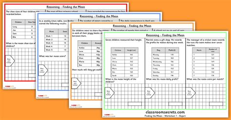 Sample Reasoning KS Paper Classroom Secrets