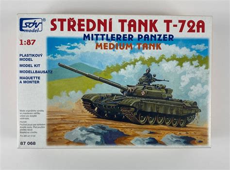 Sdv Model Kit Ho Scale Medium Tank Mittlerer Panzer 87068 187 Model Kit 4651491538