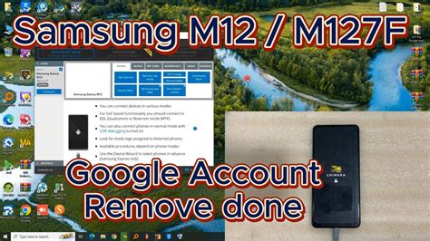 Samsung M127fm12 Remove Frp Via Test Point Done With Chimera Tool
