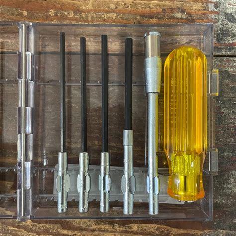 11 Piece Xcelite Allen Hex Socket Driver Set 99ps 40 Harry J