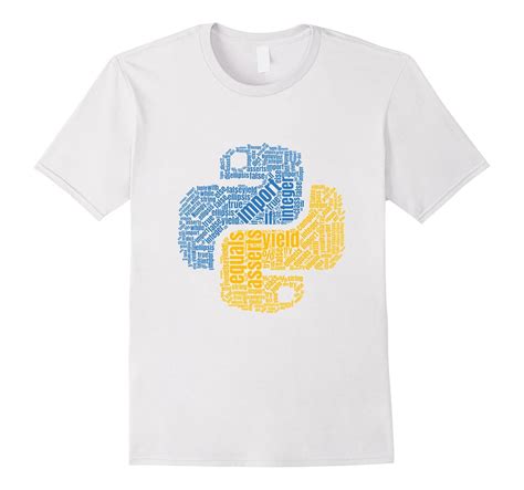 Python Logo Wordcloud T Shirt Art Artvinatee