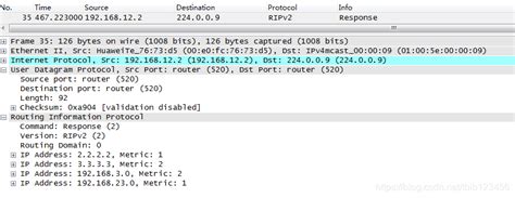 计算机网络之ip路由（四） 路由基础配置display Ip Routing Table Csdn博客