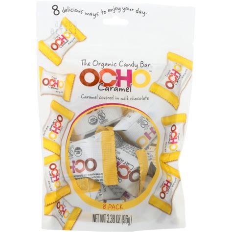 Ocho Candy Candy Caramel Organic 35 Oz