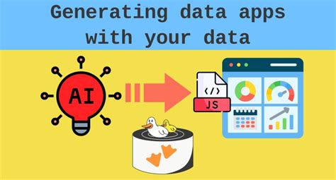 How We Built A Data App Generator Motherduck Posted On The Topic Linkedin