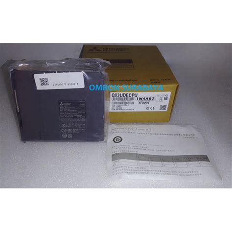Jual PLC MITSUBISHI Q03UDECPU ORIGINAL Kota Surabaya Omron Surabaya Tokopedia