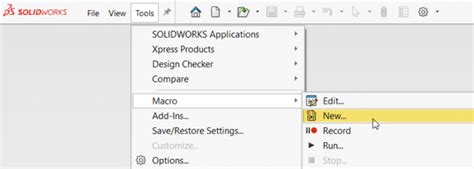 How To Create And Add Solidworks Macro Buttons To Your Toolbars