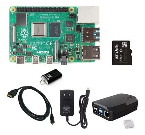 raspberry pi4 4gb en kit cuotas sin interés