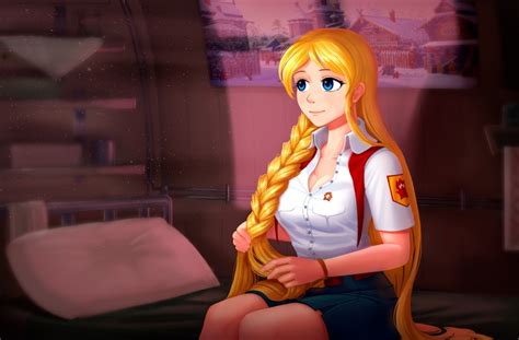 Славя БЛ Самая трудолюбивая девочка лета Бесконечное лето Art Vn Vn Art Ru Vn
