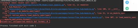 Hubmodule Valueerror Unsupported Module Def Format 0 · Issue 163 · Tensorflowhub · Github