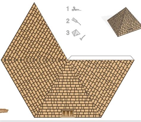 Трафареты пирамида 26 фото