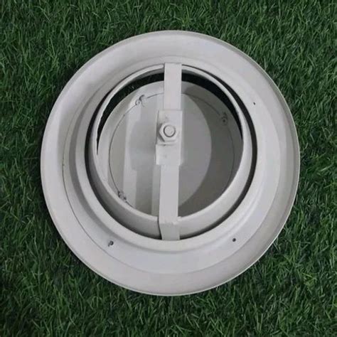 Powder Coated Round Ceiling Vent Diffuser For Industrial Shape