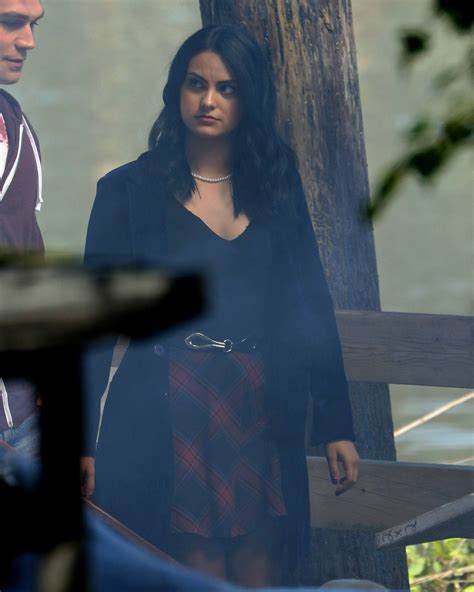 Kj Apa And Camila Mendes Shoot Riverdale Season 2 In Fort Langley