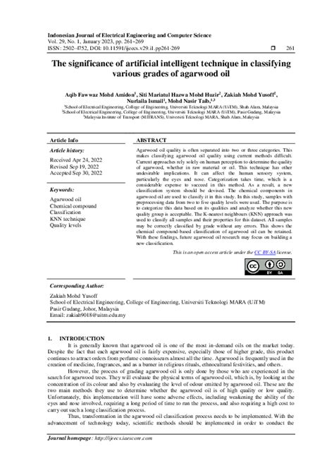 Pdf The Significance Of Artificial Intelligent Technique In Classifying Various Grades Of