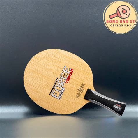 Tibhar Samsonov Force Pro Black Edition Cốt Vợt Bóng Bàn đẳng Cấp Châu âu Bóng Bàn 3t