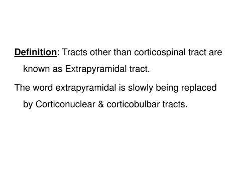 PPT EXTRAPYRAMIDAL SYSTEM PowerPoint Presentation Free Download ID 741414