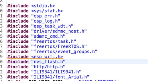 Missing Include In Eclipse Iep 391 · Issue 229 · Espressifidf