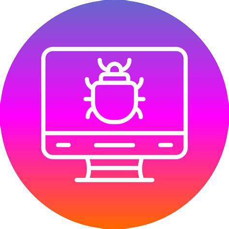 Computer Bug Vector Icon Design 26043633 Vector Art At Vecteezy