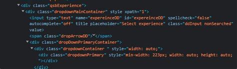 I Am Trying To Select Hidden Dropdown Menu Option Using Selenium
