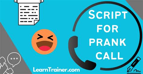5 Funny Script For Prank Call