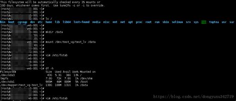 Linux挂载磁盘分区挂载分区 Csdn博客
