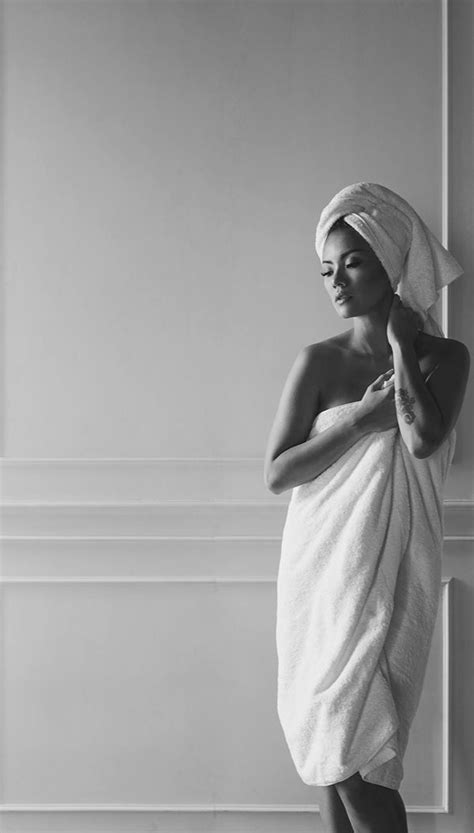 Towel Series Andrew Soebroto Women Towel Hair Magazine Womans Back