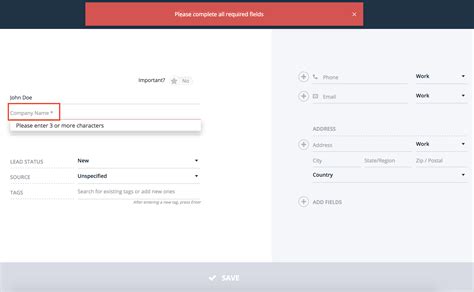 Mandatory Fields How To Make Fields Mandatory To Fill When Creating