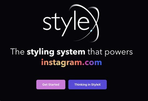 Meta Stylex The Css Styling System Went Open Source Stylexjs
