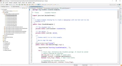 How To Install Cloudsim Using Eclipse Cloudsim Tutorials