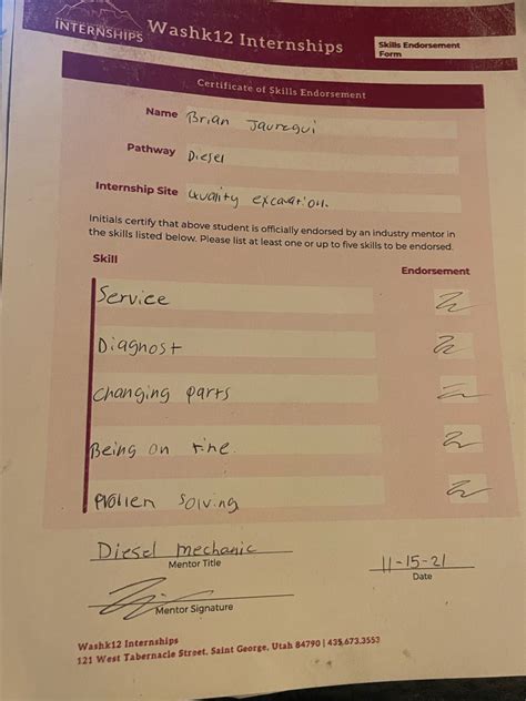 Brian Jauregui On Linkedin Endorsements Dhsintern Washk12intern